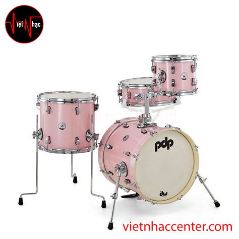 Trống Jazz Pdp New Yorker Pdny1604 Pale Rose Sparkle Việt Nhạc Center
