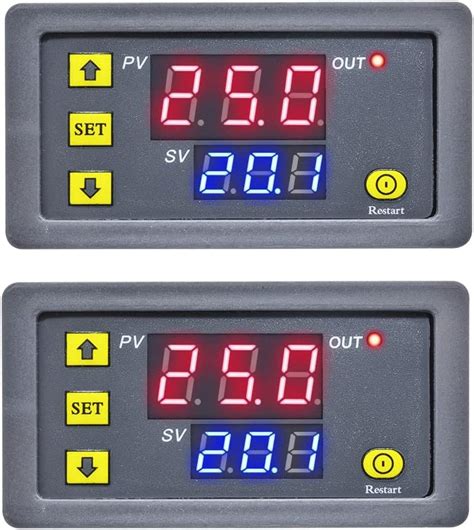 DC V Infinite Cycle Delay Timing Timer Relay ON Off Switch Loop Module With LED Display