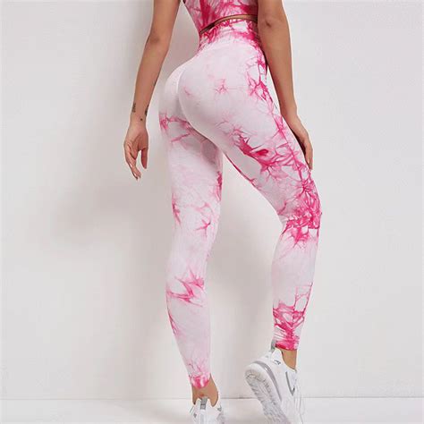 Jual Celana Legging Wanita Yoga Gym Push Booty Premium Tie Dyed Shopee Indonesia