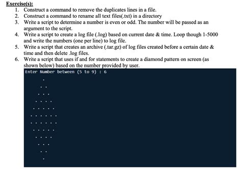 Solved Exercise S 1 Construct A Command To Remove The Chegg Com