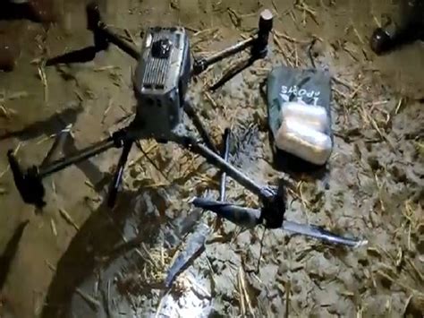 Drone Movement At Punjab Border Pakistan Drone Entered India In