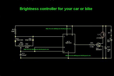 FREE CIRCUIT DIAGRAMS U Brightness Controller Circuit Diagram For Your Car