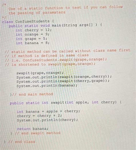 Solved Analyze The Following Code Determine What The Output Chegg