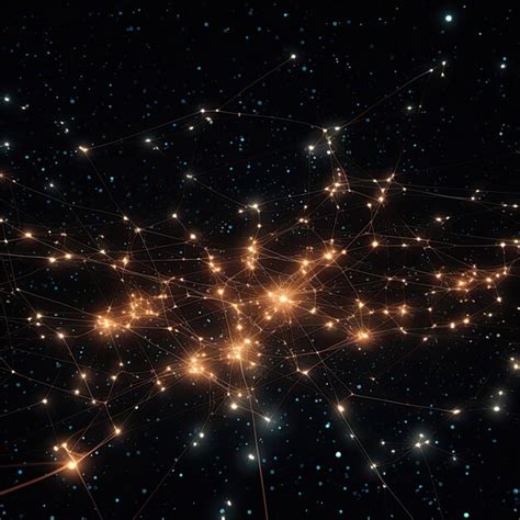 Premium Ai Image Abstract Polygonal Space Background With Connecting Dots And Lines Connection