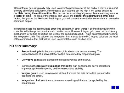 Ppt Servo Tuning Tutorial Powerpoint Presentation Free Download Id4251163