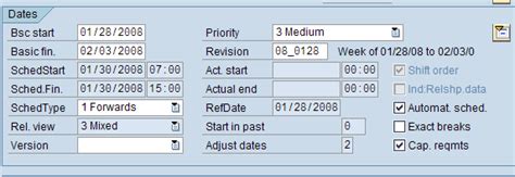 Table For Work Order Priority Field Sap Community