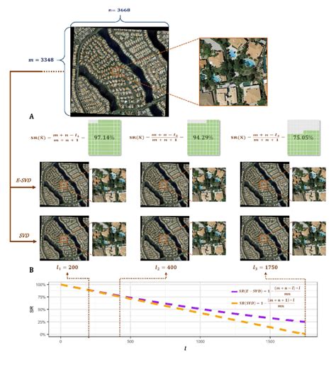 A The Visual Clarity Comparison Between Images Compressed By Svd And