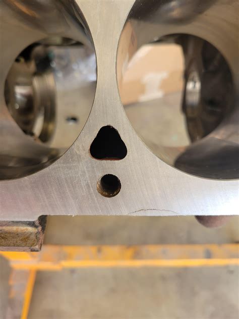 302 Block Crack On Surface Just Came Back From The Machine Shop What