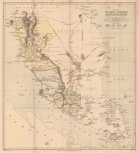 Malay Peninsula Map Hisatlas Map Of Malay Peninsula 1946 1994