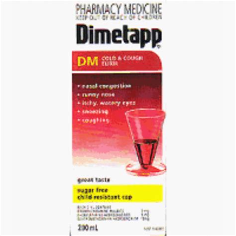 Dimetapp Dm Cold And Cough Elixir 200ml 澳洲生活网