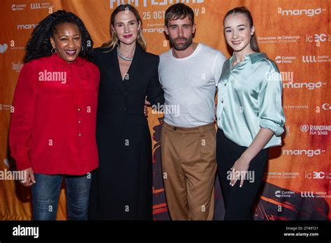 London Uk 29th Oct 2023 Clare Perkins Ruth Bradley Christian Cooke And Daisy Sequerra