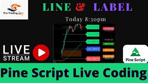 Pine Script Line And Label With Target And Sl 04 03 2023 Pro Trading
