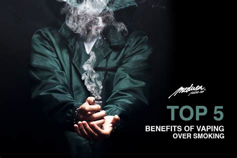 Top 5 Benefits Of Vaping Over Smoking Medusa Juice Co