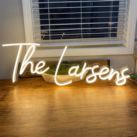 Likegor Letreros De Neón Personalizados Con Nombre Led Luz De Neón