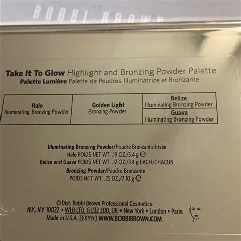 Bobbi Brown Makeup Bobbi Brown Take It To The Glow Palette Nwt