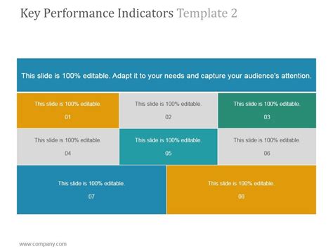Key Performance Indicators Template 2 Ppt Powerpoint Presentation Microsoft