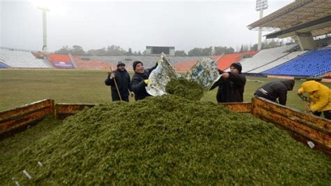 Trabajos en el Malvinas así está quedando el estadio