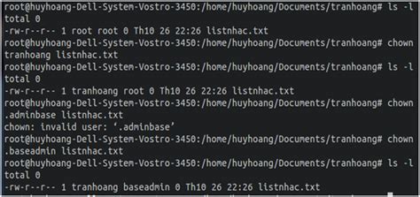 Phân Quyền Trong Linux
