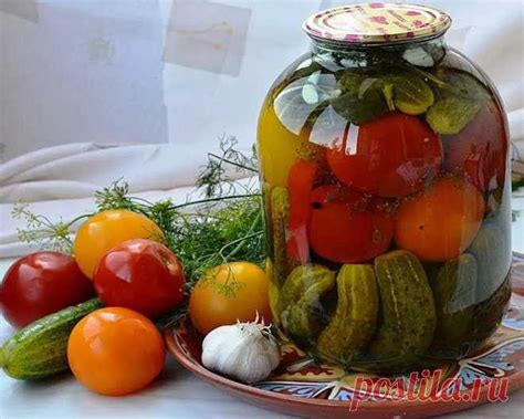 Вкусное ассорти из овощей на зиму Журнал полезных советов Журнал