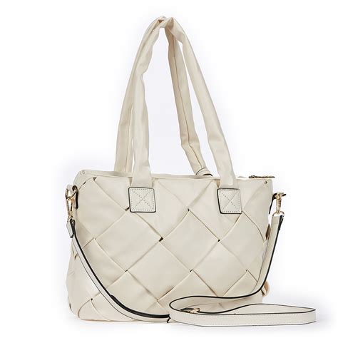 Verde Γυναικεία Τσάντα Ώμου 16 6744 Άσπρο Sequoiagr