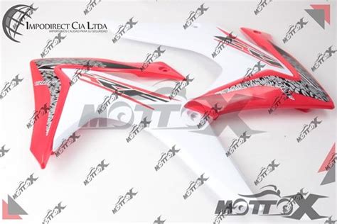 Cobertor Tanque Gasolina Honda Crf 230 Blanco Y Rojo Impodirect