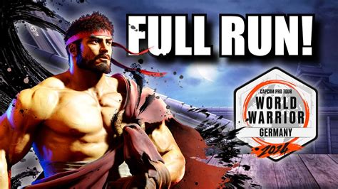 Season 2 Ryu Capcom Pro Tour Tournament Run Cpt Ww Germany 1 Youtube