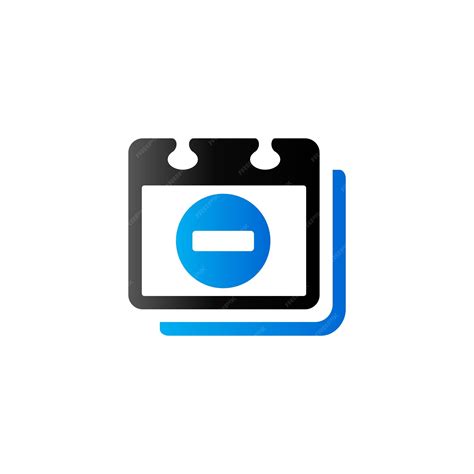 Premium Vector Unavailable Label Icon In Duo Tone Color Calendar Job