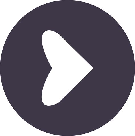 Next Button Arrow Icon Flat Design Style Png