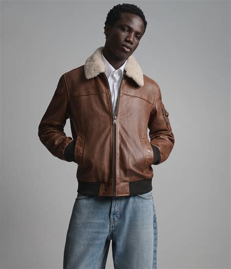 Mens Leather Bomber Jackets Wilsons Leather