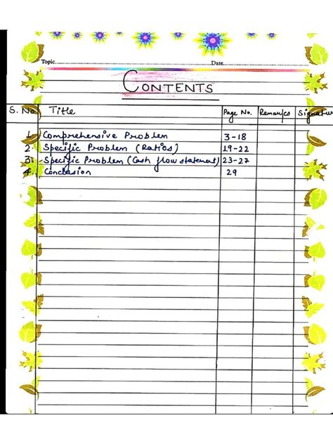 Accounts Project File 1 Pdf