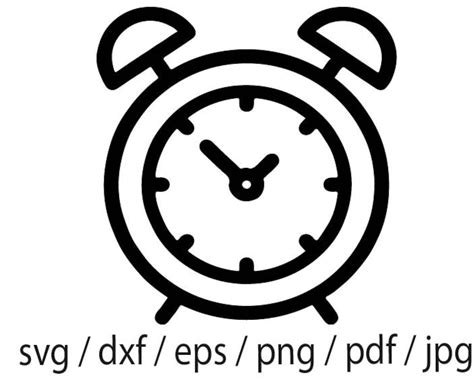 Alarm Clock Svg Clock Svg Time Svg Moorning Person Svg Treasures Etsy