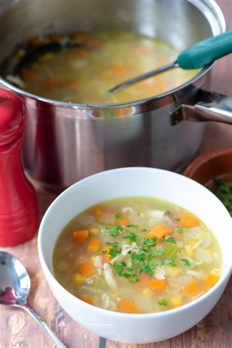 Leftover Roast Chicken Soup Neils Healthy Meals