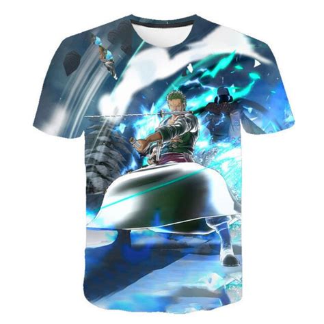 One Piece T Shirt Zoro And Ussop Printed Official Merch One Piece Store