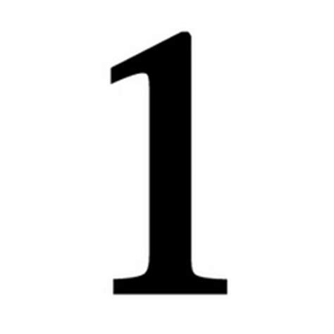 Small Number Stickers