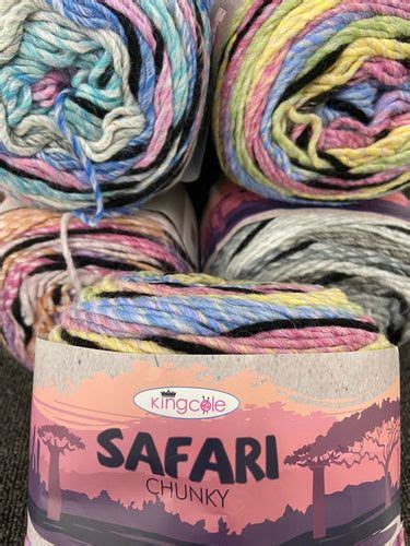 King Cole Tiger Stripes Acrylic Wool Wool Yarn Yarns Safari