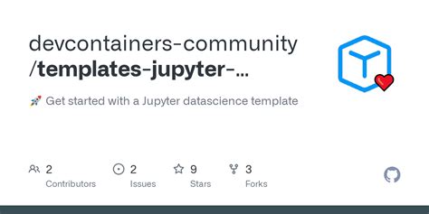 Github Devcontainers Community Templates Jupyter Datascience