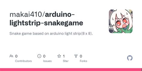 GitHub Makai Arduino Lightstrip Snakegame Snake Game Based On Arduino Light Strip X