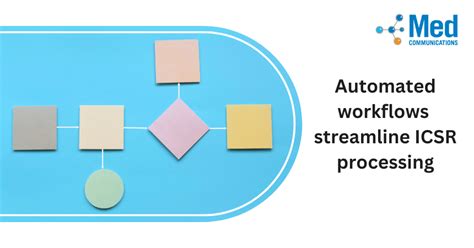 Automated Workflows Streamline Icsr Processing Med Comm