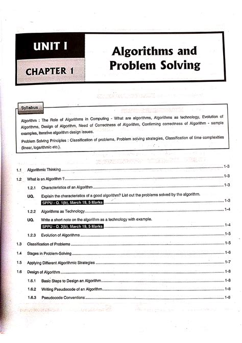 Daa U1 U2 Design And Analysis Of Algorithm Studocu