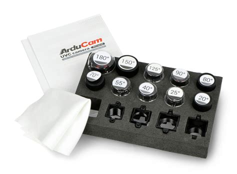 M Lens Set For Arducam USB Camera Pcs Arducam LK Botland Robotic Shop