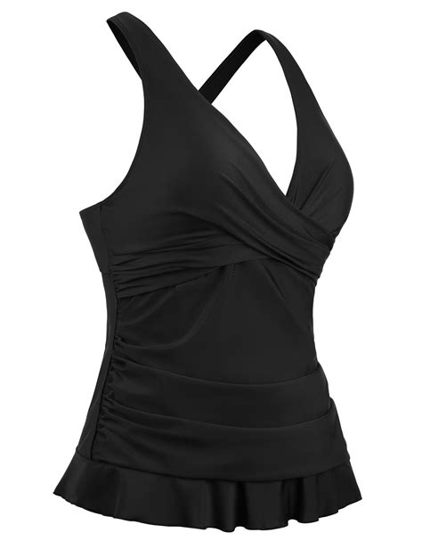 Push Up Swim Tops Underwire Swim Suits For Women 2025 Tummy Control Tankini