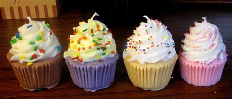 Very Realistic Cupcake Candles Full Size And Makes A Perfect And