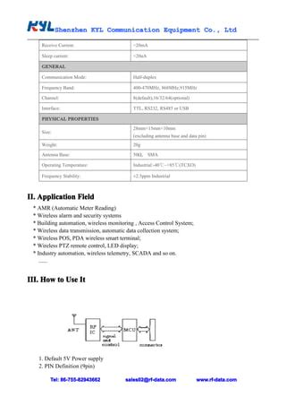 MW MW RF Module RS RS To Wireless PDF