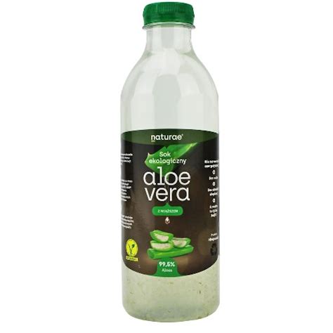ალოე ვერას წვენი ორგანული უგლუტენო 1ლ Organic Aloe Vera Juice Gluten