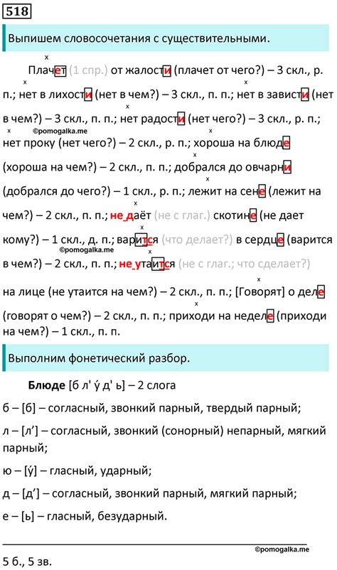 Упражнение 518 - ГДЗ по русскому языку 5 класс Ладыженская, Баранов ...