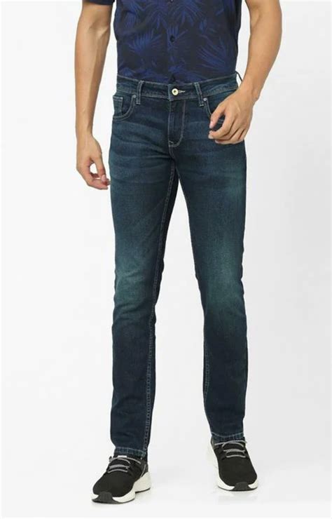 Buy Celio Blue Straight Fit Jeans Online at Best Prices in India - JioMart.