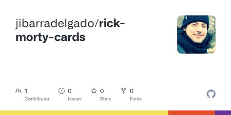 GitHub Jibarradelgado Rick Morty Cards
