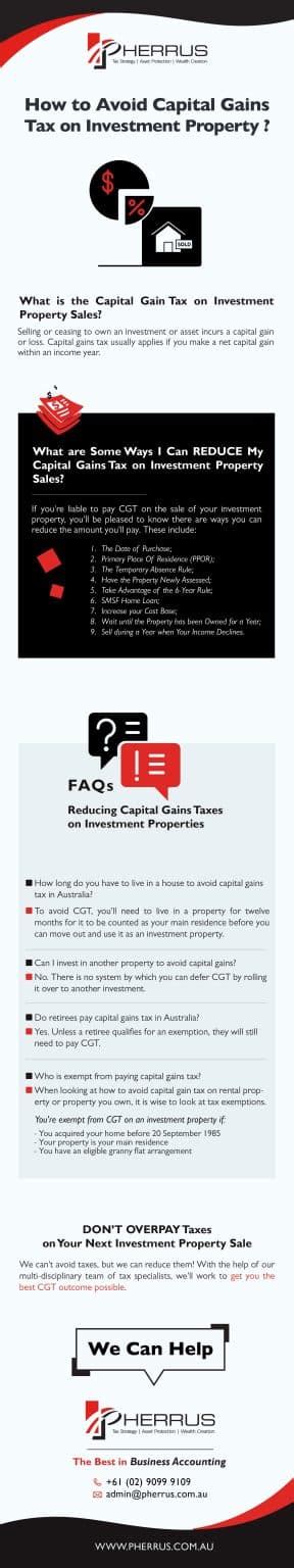 How To Avoid Capital Gains Tax On Investment Property Pherrus