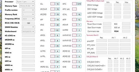Ram Timings Album On Imgur