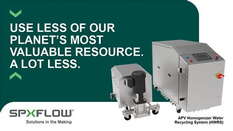 Spx Flow Inc On Linkedin Water Homogenizer Foodandbeverage